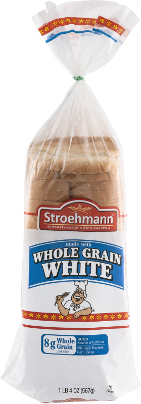 Stroehmann Whole Grain White Bread Stroehmann(71673028004): customers ...