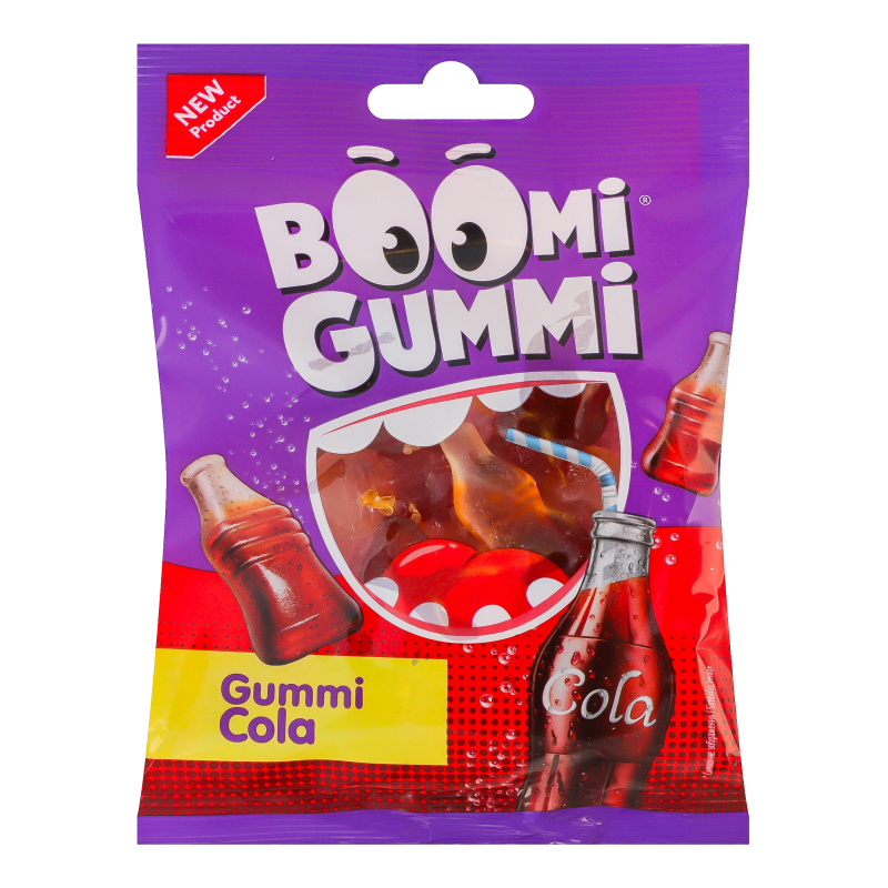 Конфеты желейные Cola Boomi Gummi м/у 70г Boomi Gummi(5902574396624 ...
