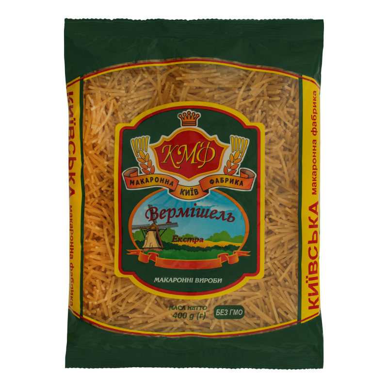 Макароны Вермишель КМФ м/у 400г КМФ(4820202460299): купить в интернет ...