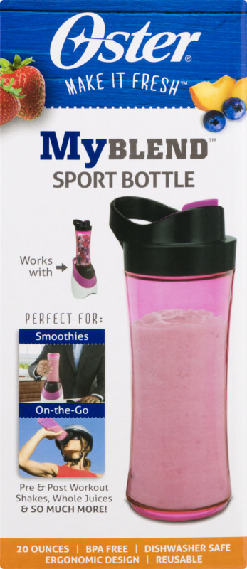 Oster My Blend Sport Bottle Pink Oster(34264451520): customers reviews ...