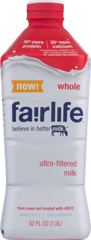 Fairlife Whole Ultra-Filtered Milk Fairlife(811620020169): customers ...