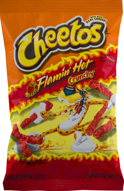 Cheetos Flamin' Hot Crunchy Cheese Flavored Snacks Cheetos(28400239851 ...
