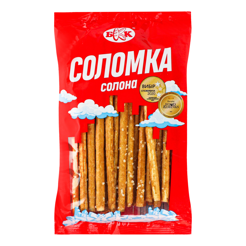 Соломка соленая БКК м/у 100г БКК(4820199872068): купить в интернет ...