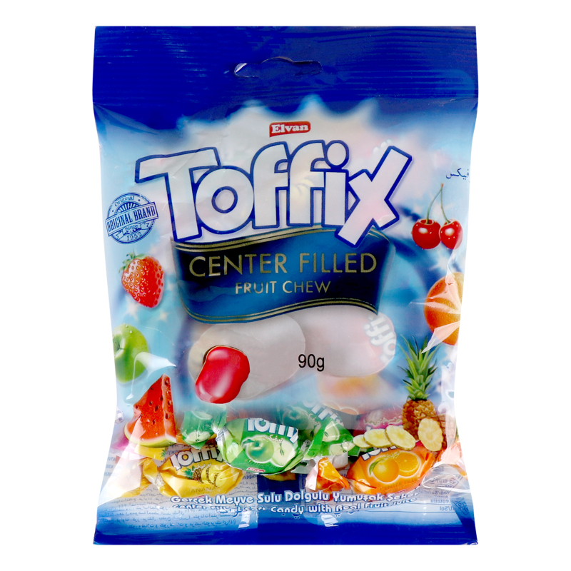 Жувальні цукерки Toffix Mix 90 гр Toffix(8693029030046): купить в ...