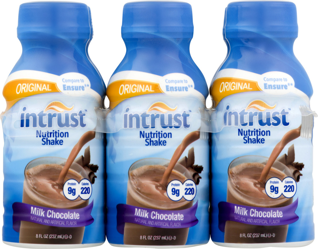 Intrust Nutrition Shake Original Milk Chocolate - 6 PK Intrust ...