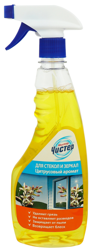 Засіб миюч. д/скла Чистер курок 500мл Мистер Чистер(14820026413355 ...