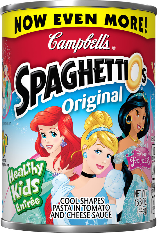 Campbell's SpaghettiO's A To Z's Original Disney Princesses Campbell's ...