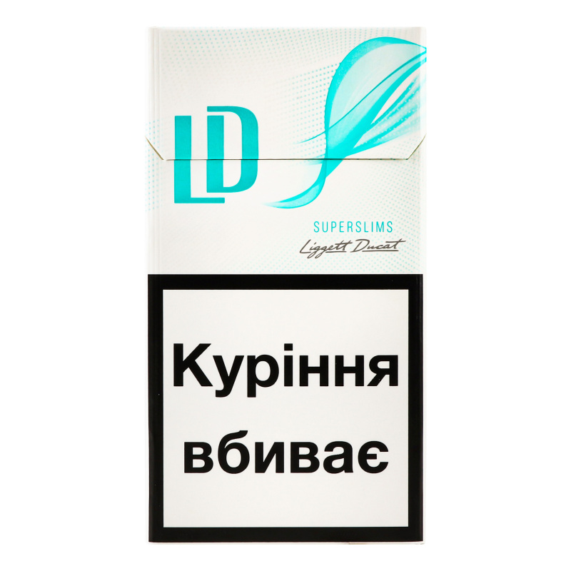 Сигареты с фильтром LD Superslim Menthol 20шт LD(14820000536100 ...