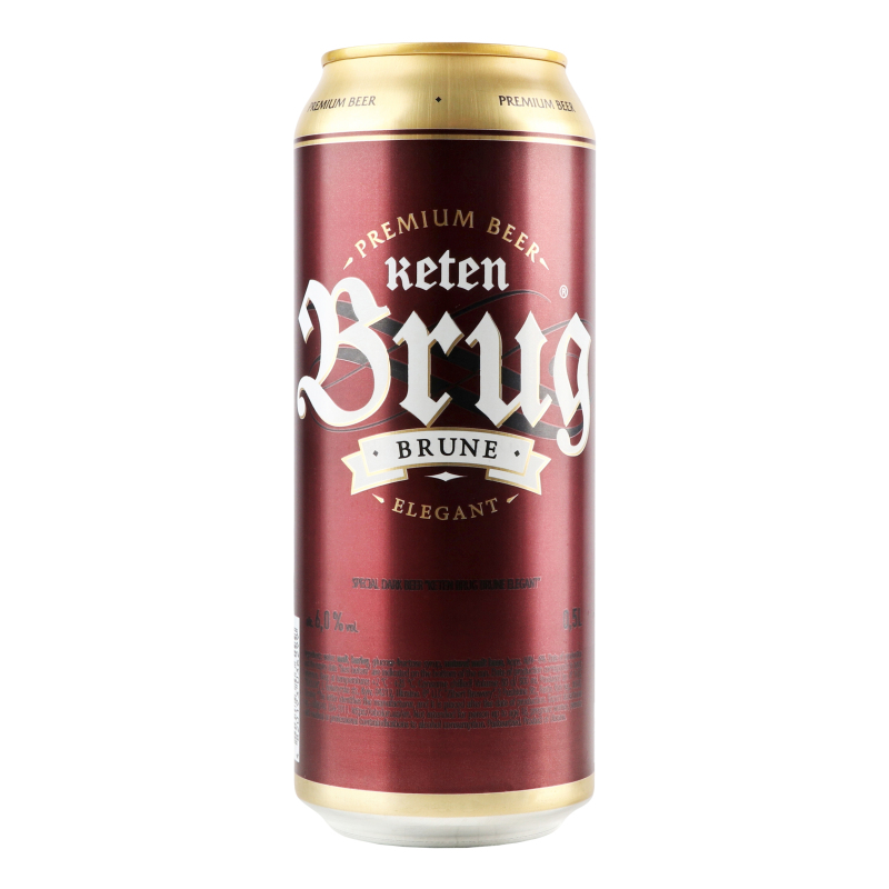 Пиво специальное 0.5л 6% темное Brune Elegant Keten Brug ж/б Keten Brug ...