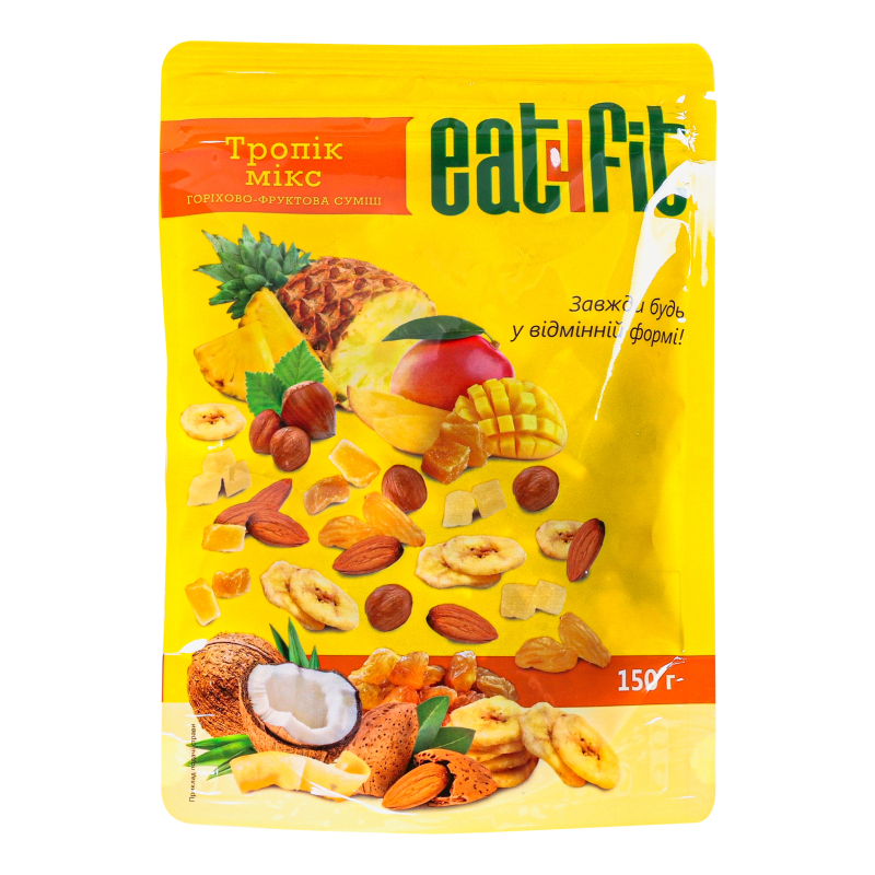 Смесь орехово-фруктовая Тропик микс Eat4fit д/п 150г Eat4fit ...