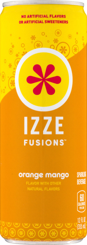 Izze Fusions Orange Mango Izze(12000162565): customers reviews @ listex ...