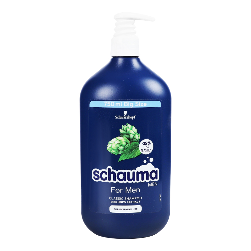 Шампунь для волос Classic For Men Schauma 750мл Schauma(9000101681185 ...