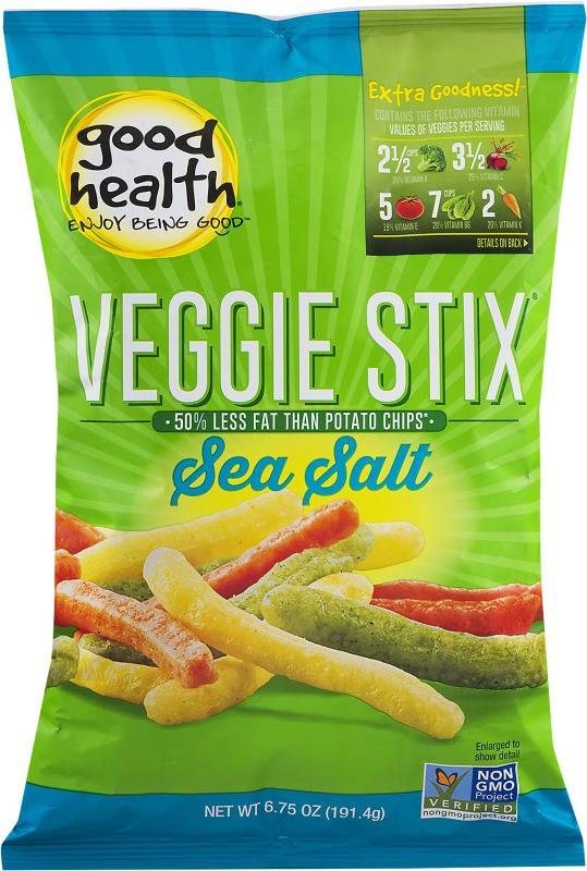 Good Health Veggie Stix Sea Salt Good Health(755355005117): customers ...