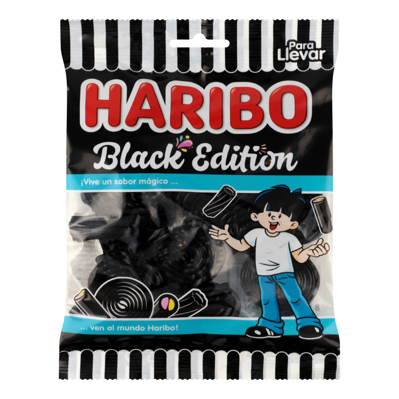 Конфеты желейные Black edition Haribo м/у 100г Haribo(8426617013707): купить в интернет ...