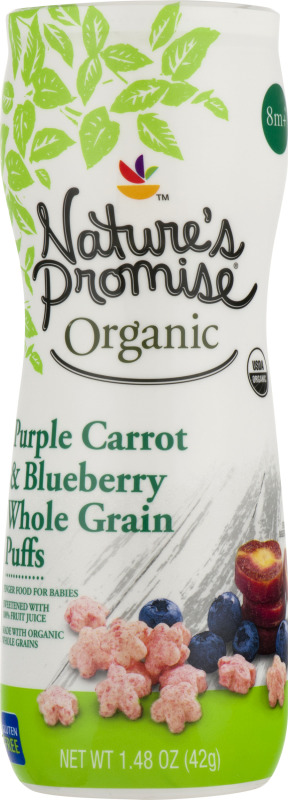 Nature's Promise Organic Whole Grain Purple Carrot & Blueberry Nature's ...