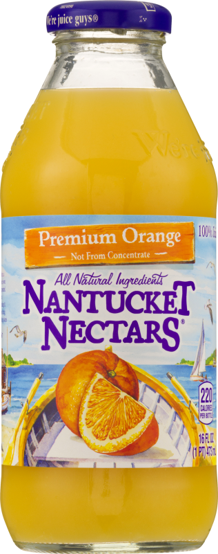 Nantucket Nectars Premium Orange Nantucket Nectars(726284000030 ...