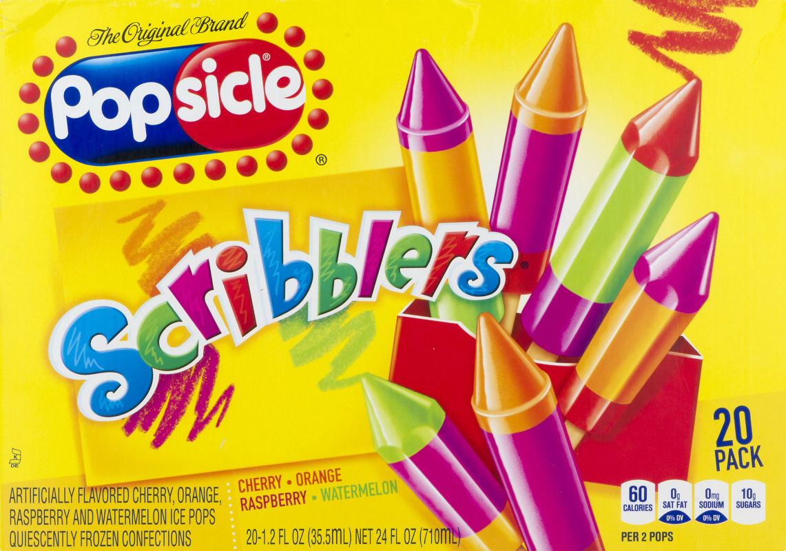 Popsicle Scribblers Ice Pops - 20 PK Popsicle(77567021984): customers ...