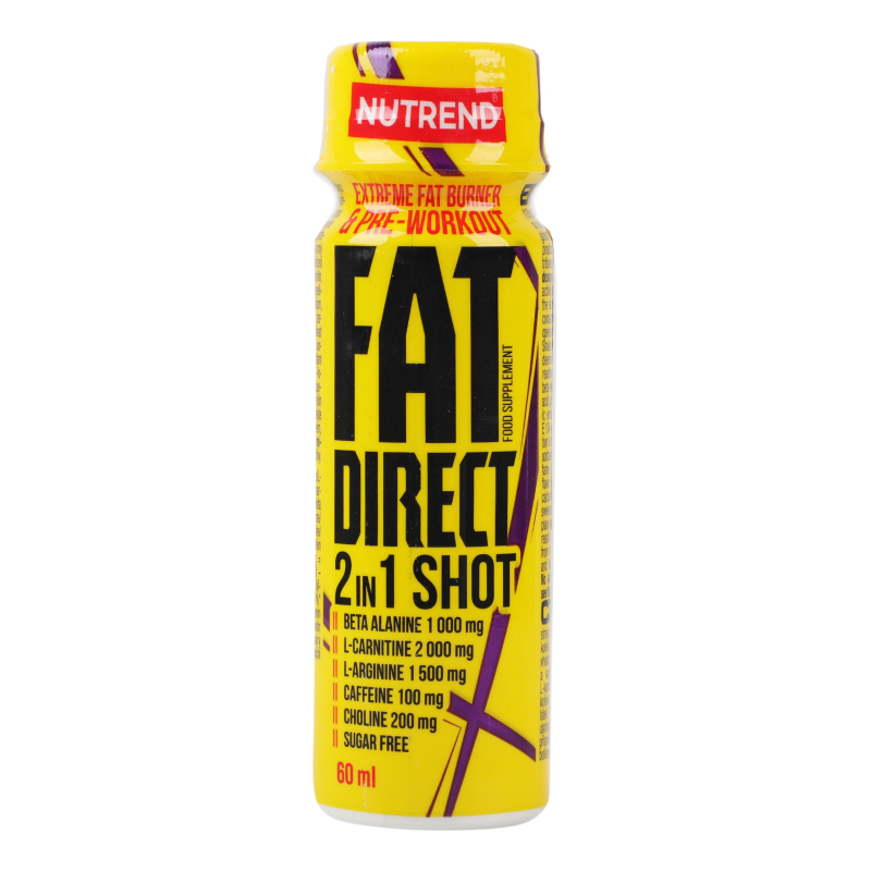 Добавка пищевая с подсластителями Fat Direct Shot Nutrend 60мл Nutrend ...