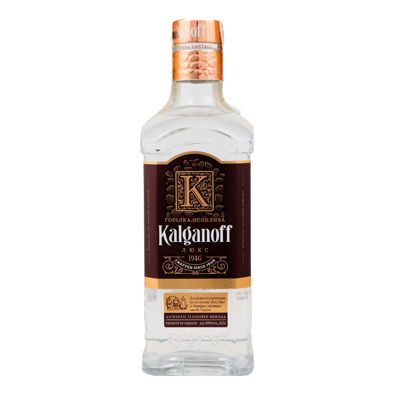 Водка 0.5л 40% особая Люкс Kalganoff бут Kalganoff(14820210840042 ...