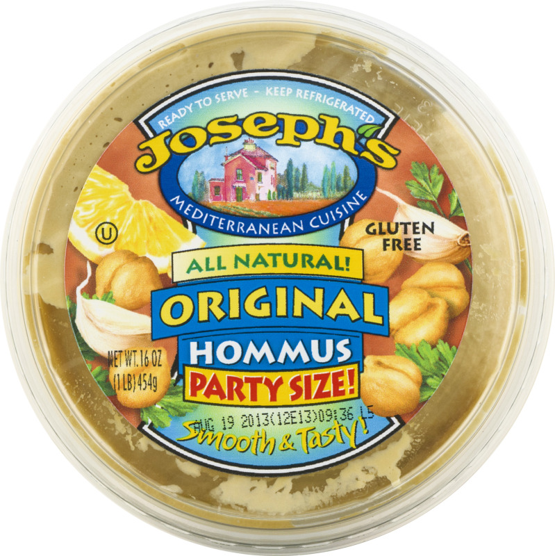 Joseph's Hommus Original Party Size Joseph's(712462000121): customers ...