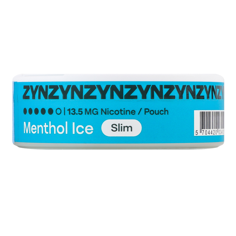 Подушечки нікотиновмісні безтютюнові ZYN Slim Menthol ice 20х0.7г ZYN ...