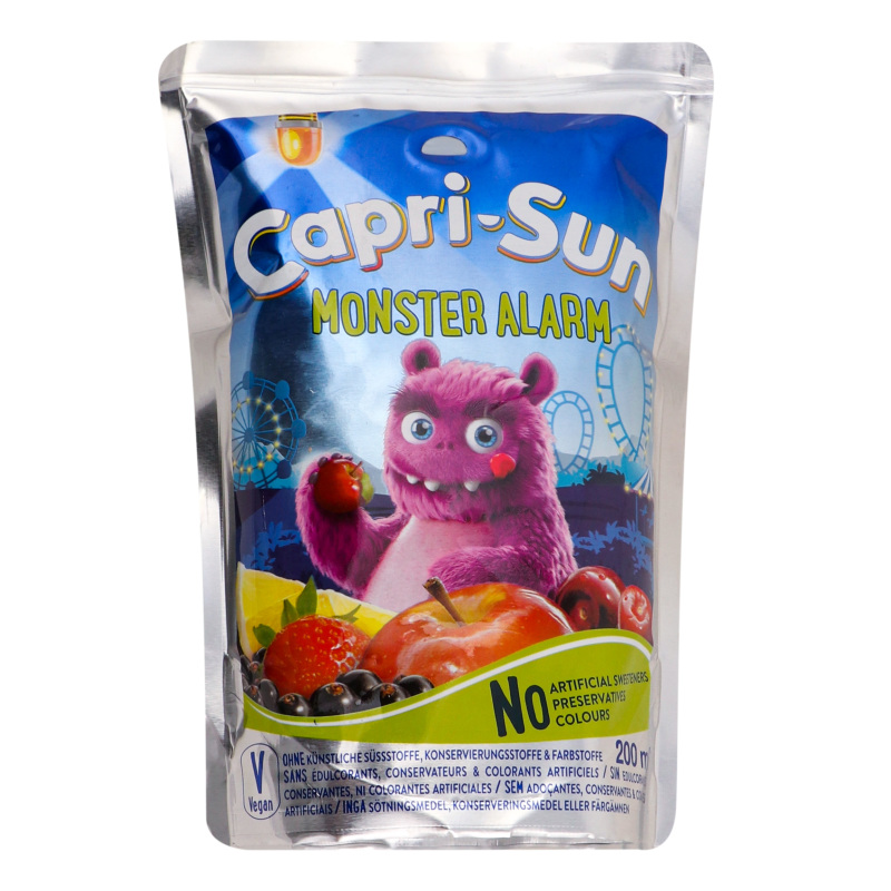 Напиток соковый негазированный Monster alarm Capri-Sun д/п 200мл Capri ...
