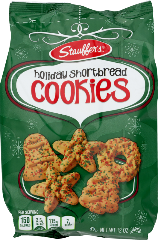 Stauffer's Holiday Shortbread Cookies Stauffer's(72320116327 ...
