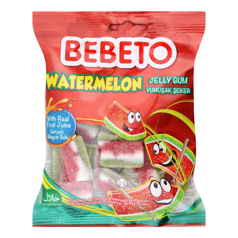 Мармелад жевательный Watermelon Bebeto м/у 80г Bebeto(8690146124429 ...