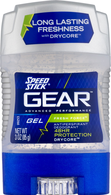 Speed Stick Antiperspirant Deodorant Gear Fresh Force Speed Stick ...