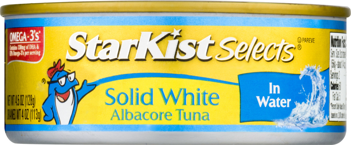 StarKist Selects Solid White Albacore Tuna in Water StarKist ...