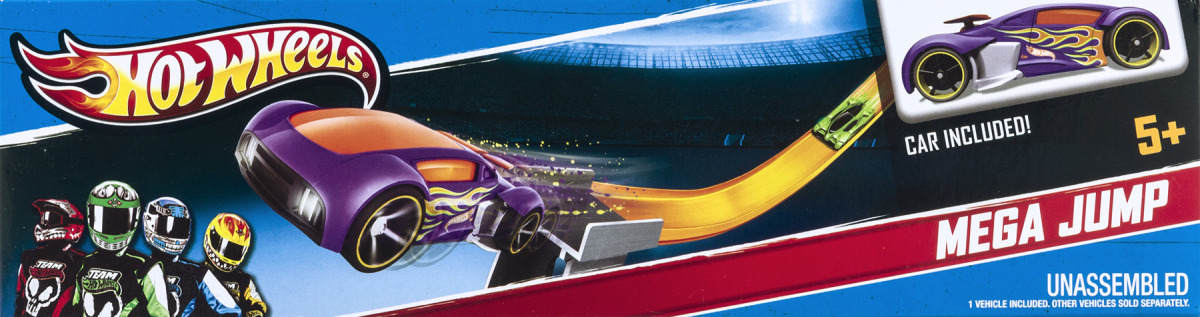 Hot Wheels Mega Jump Kit with Car Ages 5+ Hot Wheels(746775333829): customers reviews @ listex ...