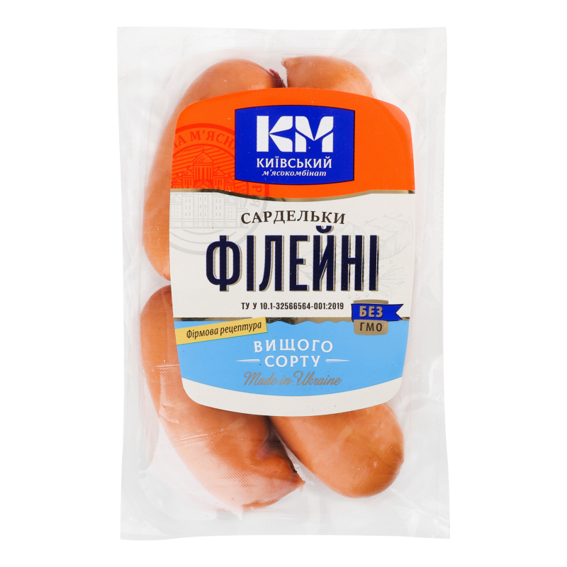 Сардельки Филейные Київський м'ясокомбінат кг Київський м'ясокомбінат ...