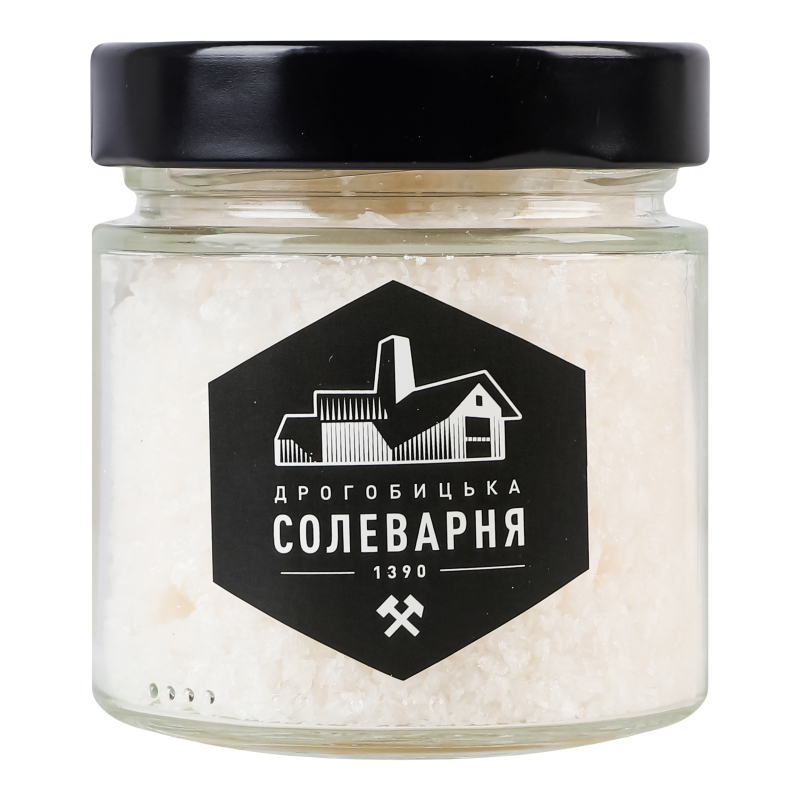 Соль поваренная выварочная Дрогобычская Дрогобицька Солеварня с/б 120г ...