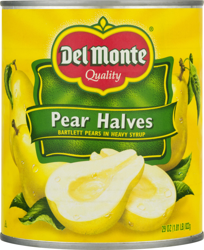 Del Monte Pear Halves In Heavy Syrup Del Monte(24000010227): customers ...