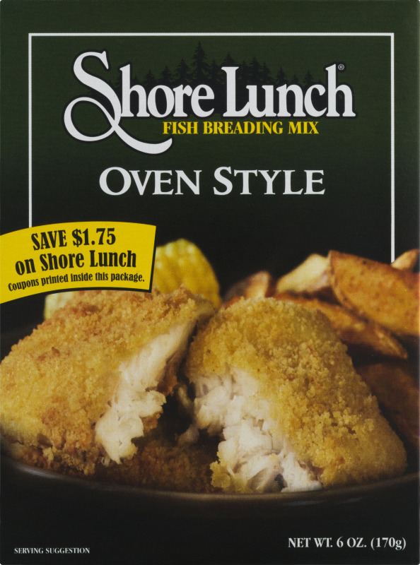 Shore Lunch Fish Breading Mix Oven Style Shore Lunch(24739120006 ...