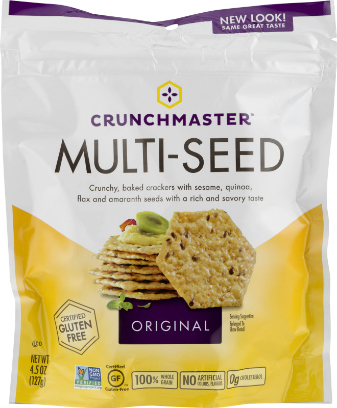 Crunchmaster Multi-Seed Oven Baked Crackers Original Crunchmaster ...