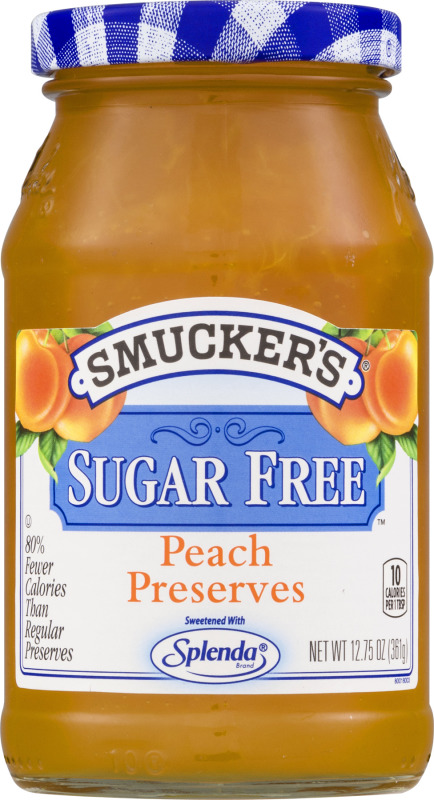Smucker's Sugar Free Preserves Peach Smucker's(51500040614): customers ...