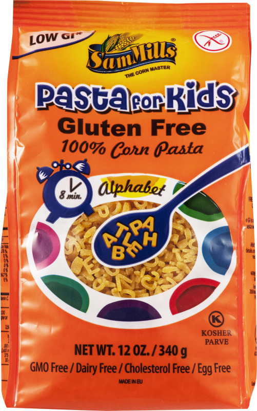 Sam Mills Pasta For Kids Corn Pasta Alphabet Sam Mills(897660002525 ...