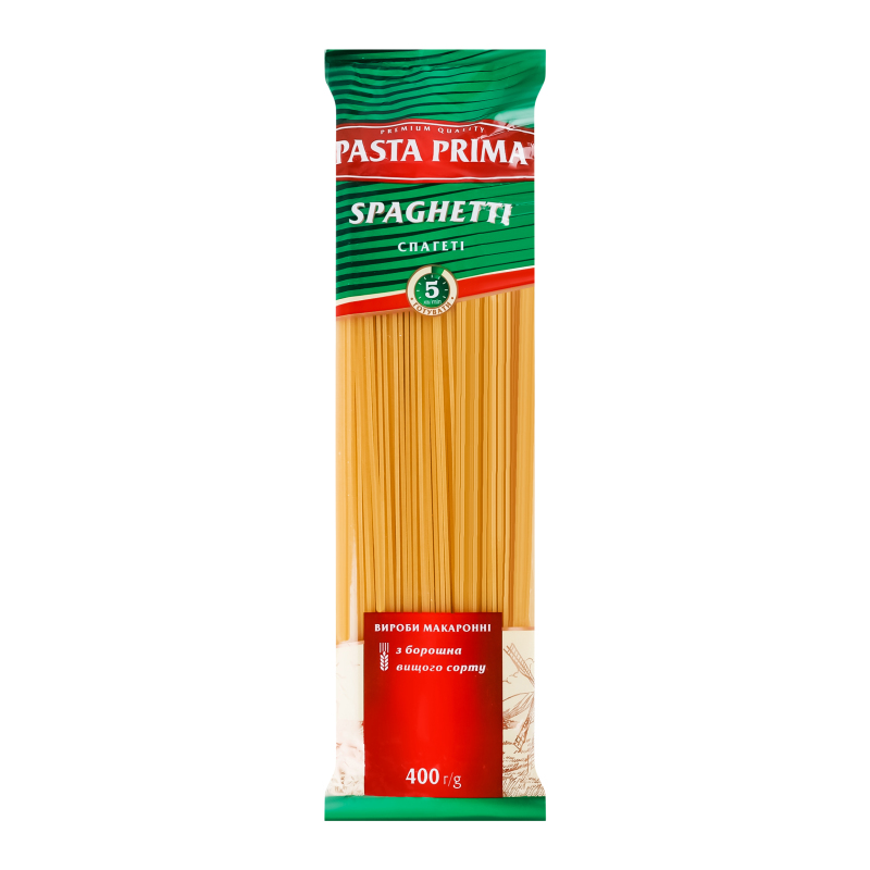 Изделия макаронные Spaghetti Pasta Prima м/у 400г Pasta Prima ...