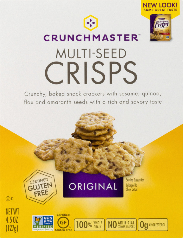 Crunchmaster Multi-Grain Crisps Snack Crackers Original Crunchmaster ...