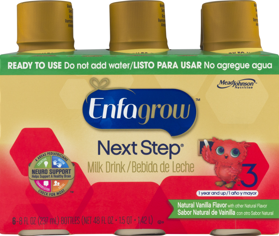Enfagrow Next Step Milk Drink Ready To Use Vanilla 3 / 1 Year And Up ...