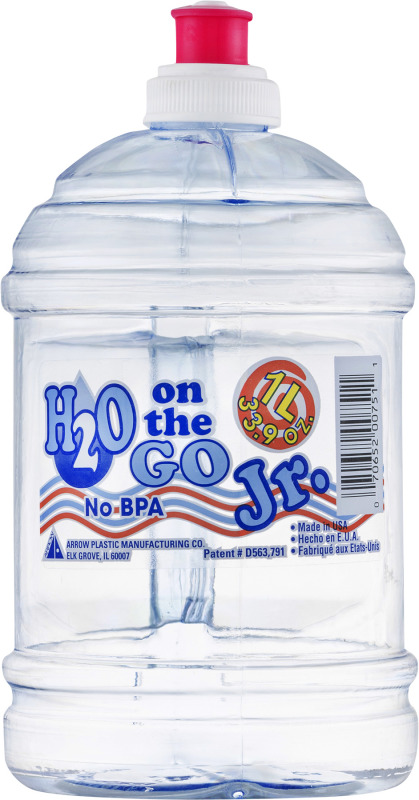 H2O On The Go Jr. Water Jug 1 Liter H2O On The Go Jr.(70652007511 ...