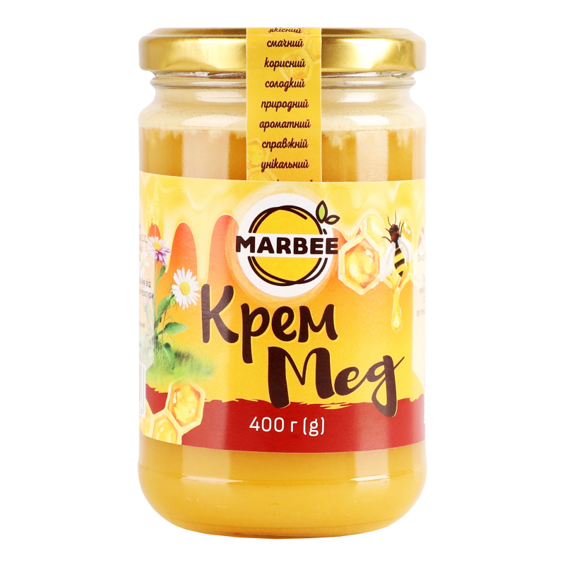 Крем-мед из разнотравья Marbee с/б 400г Marbee(4820096061206): купить в интернет магазинах ...