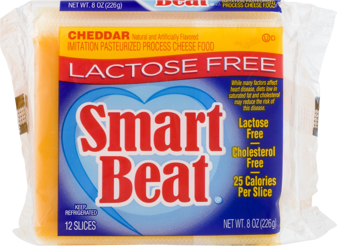 Smart Beat Sliced Cheese Cheddar - 12 CT Smart Beat(33776051808 ...
