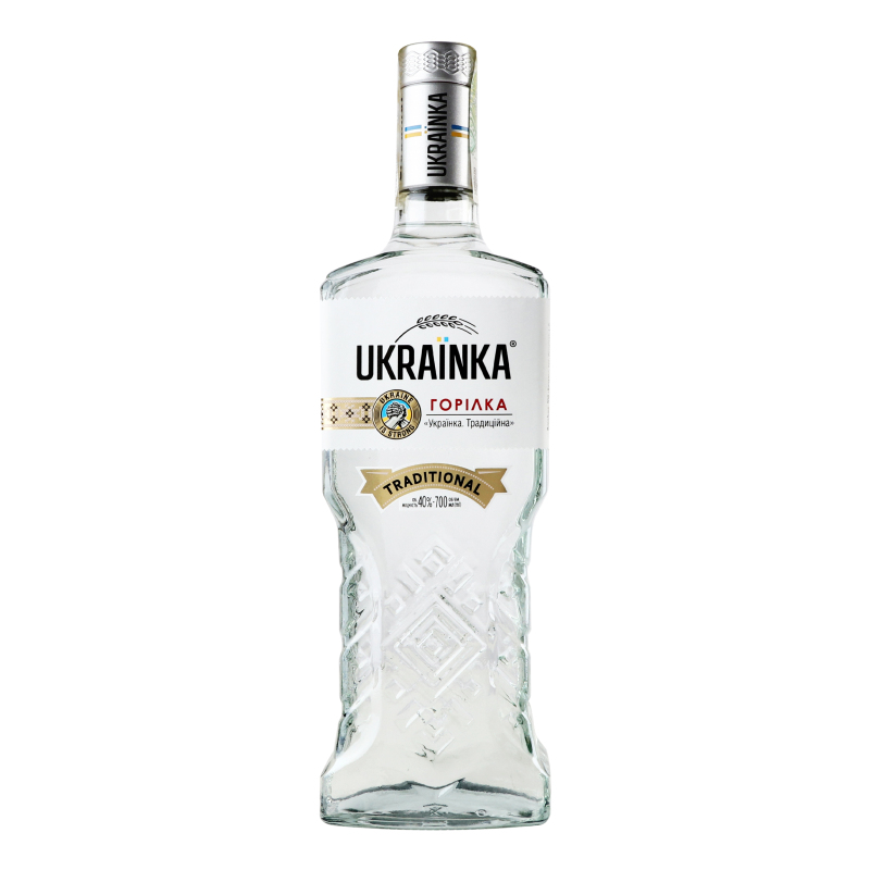 Водка 0.7л 40% Traditional Ukraїnka бут Українка(4820235320867): купить ...