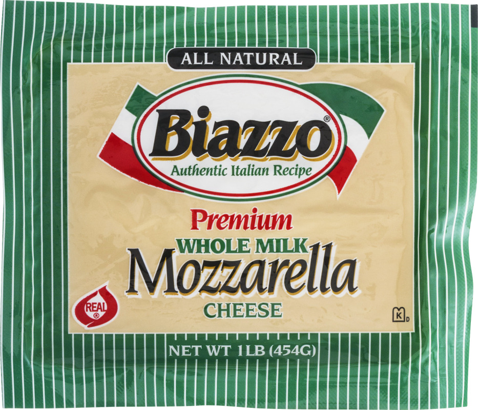 Biazzo Premium Whole Milk Mozzarella Cheese Biazzo(71779001161 ...