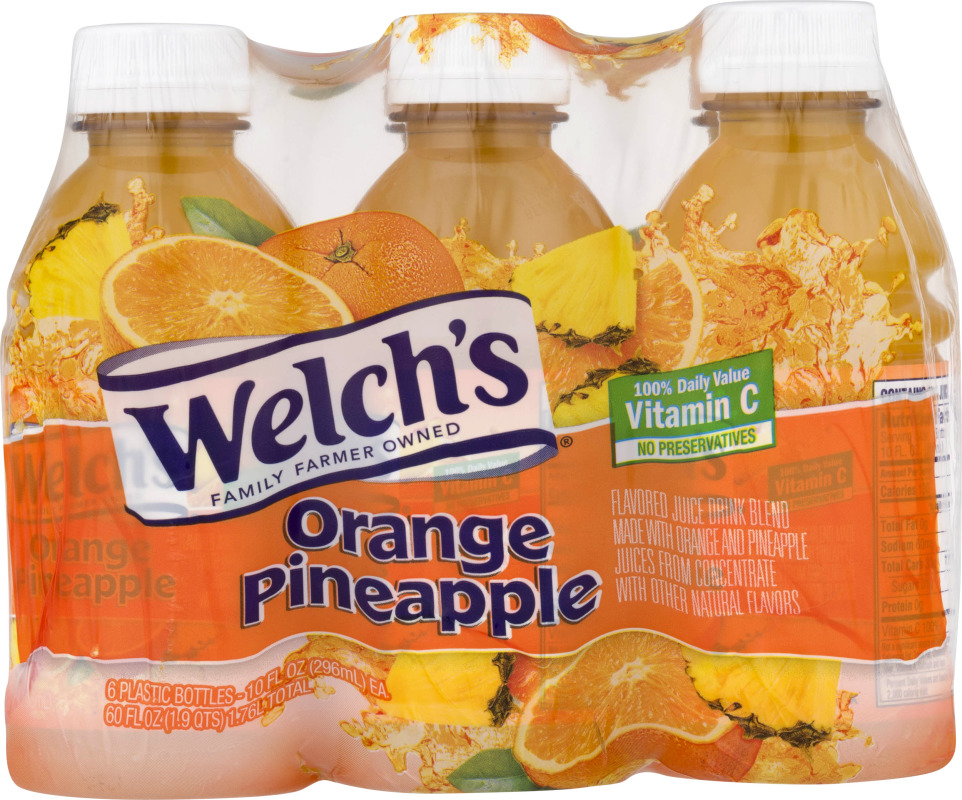 Welch's Orange Pineapple - 6 PK Welch's(41800348008): customers reviews ...