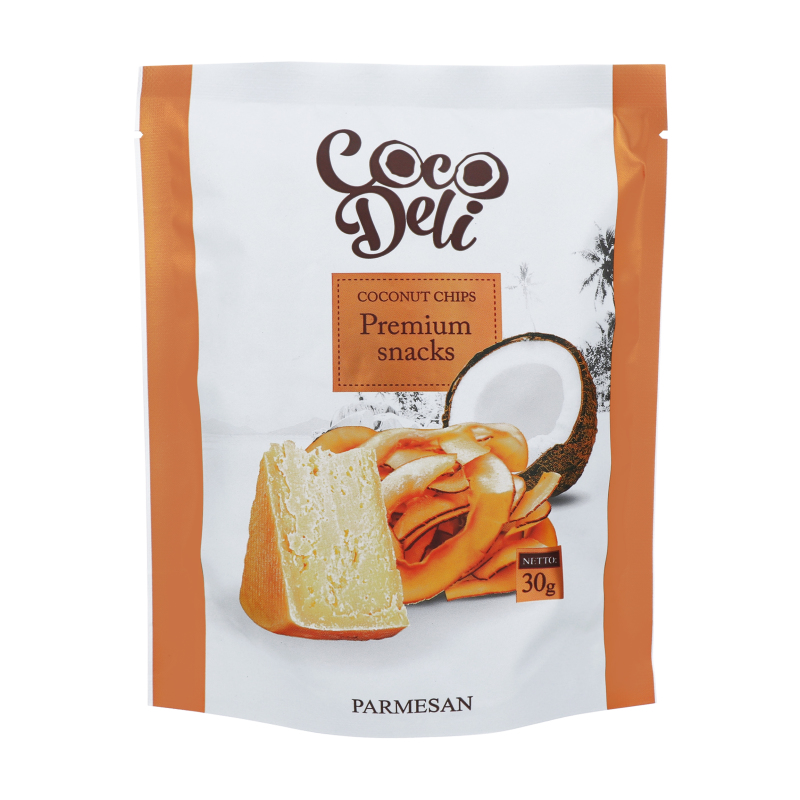Чипсы кокосовые соленые с сыром пармезан CocoDeli д/п 30г Coco Deli ...