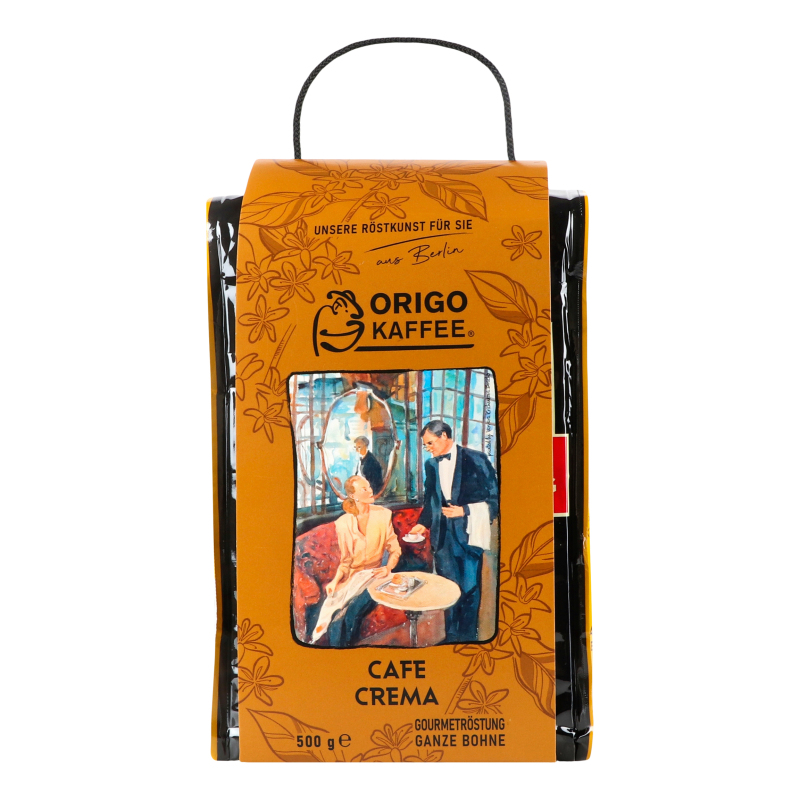 Кофе в зернах жареный Cafe Crema Origo Kaffee к/у 500г Origo Kaffee ...
