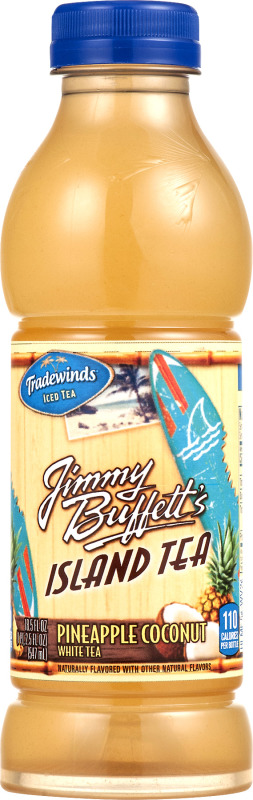 Tradewinds Iced Tea Jimmy Buffett's Island Tea Pineapple Coconut White ...